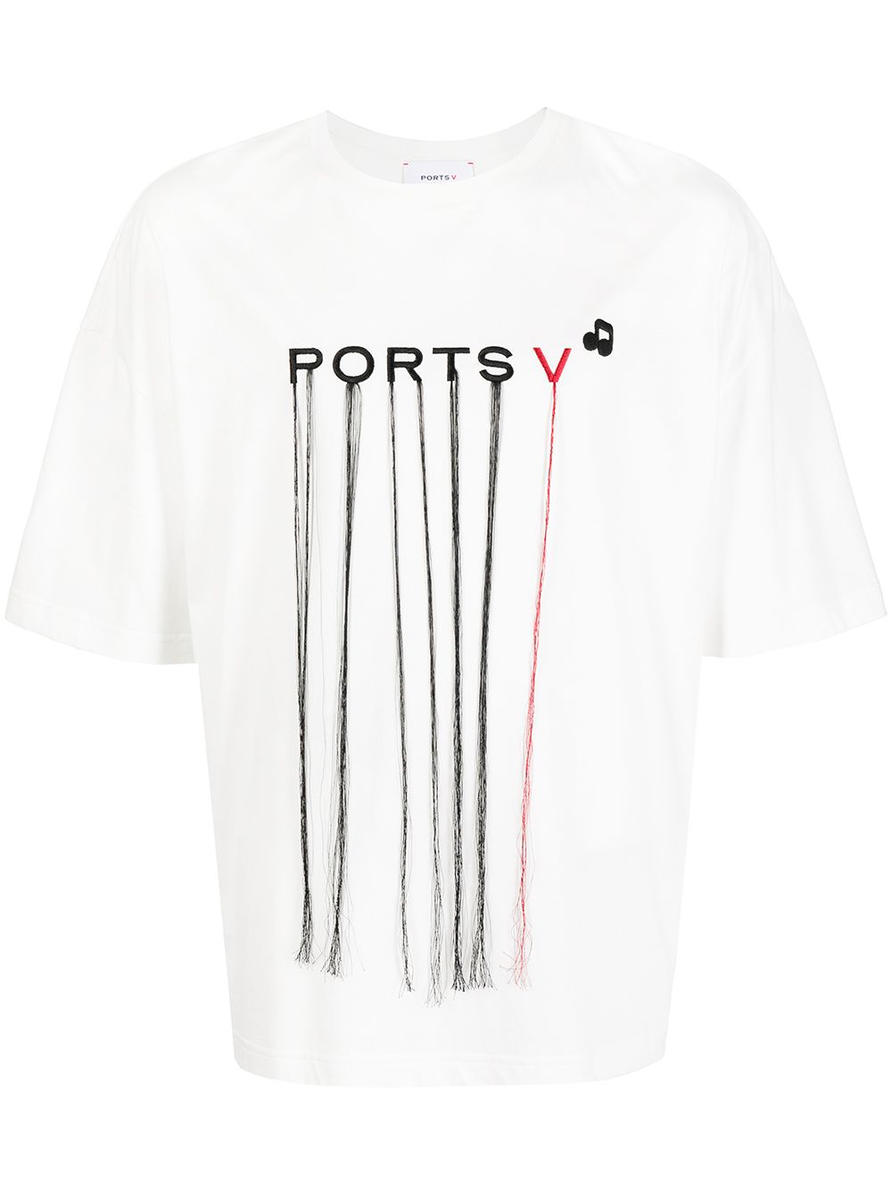 PORTS V Logo-Print Short-Sleeved T-Shirt