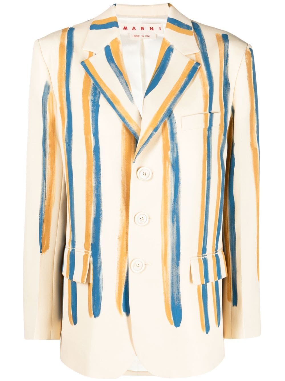 MARNI Marni Striped Single-Breasted Blazer