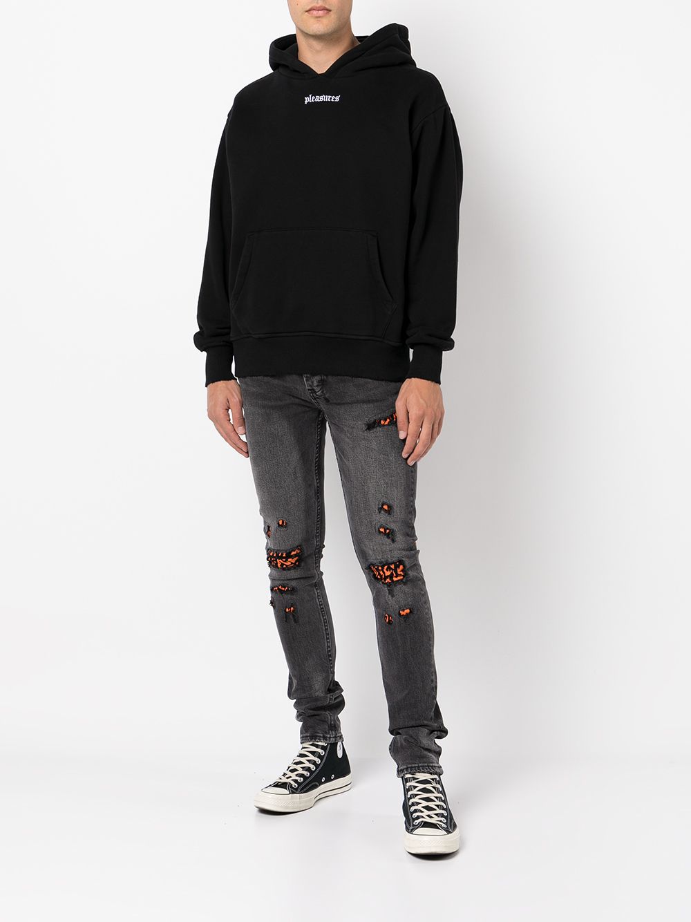 KSUBI Ripped Skinny Jeans
