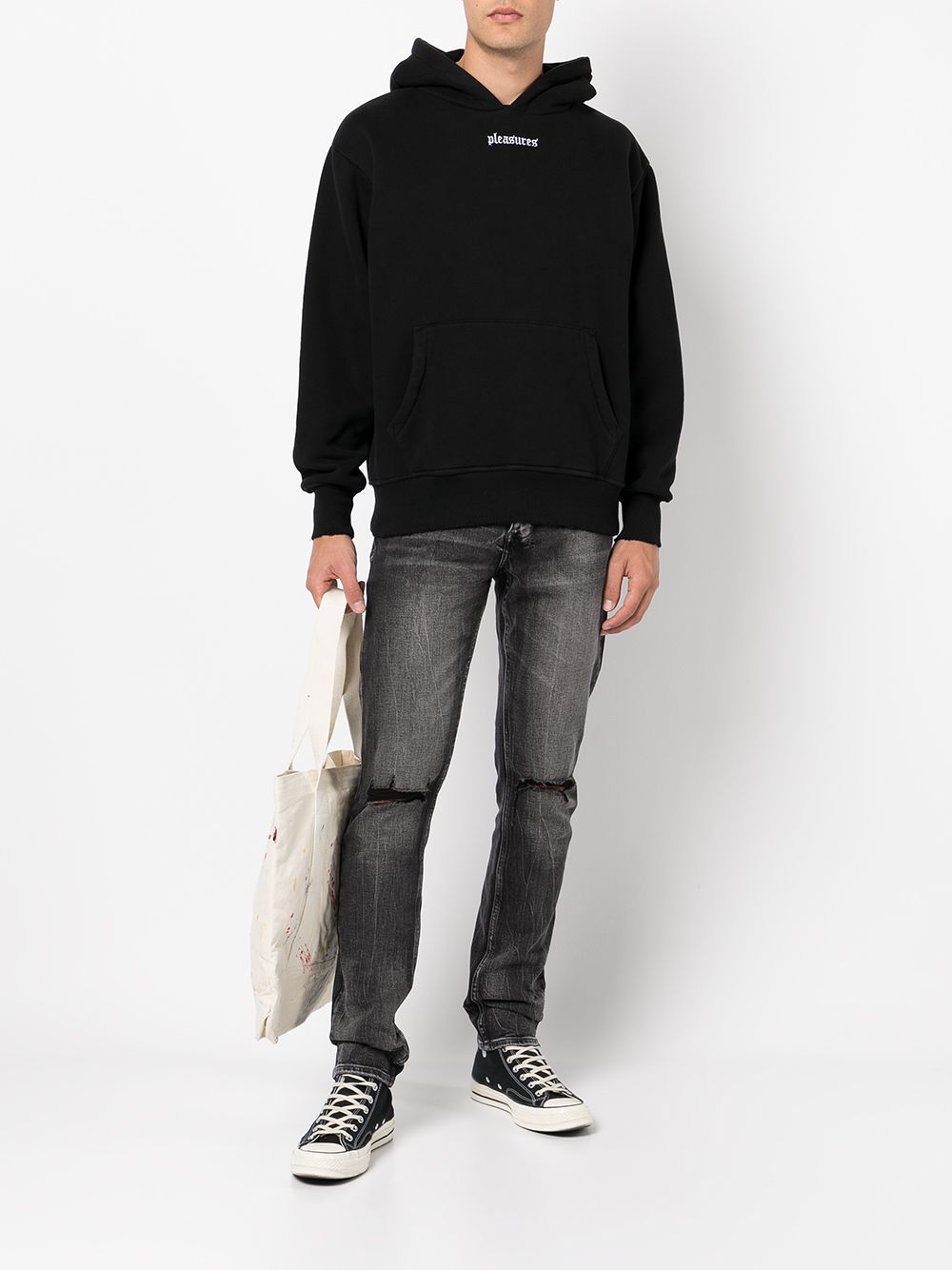 KSUBI Ksubi Ripped Detail Skinny Jeans