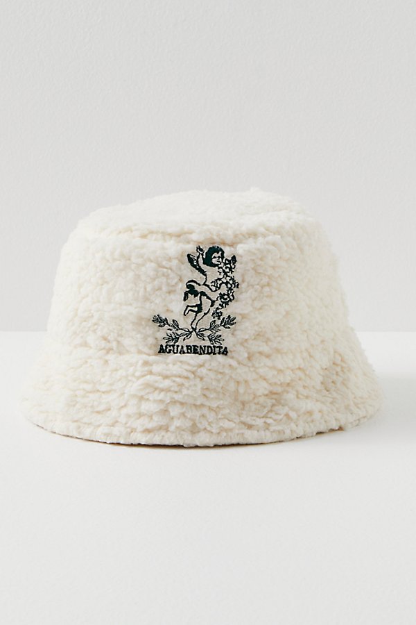 Agua Bendita Sibyl Bucket Hat - White | Editorialist display picture 3