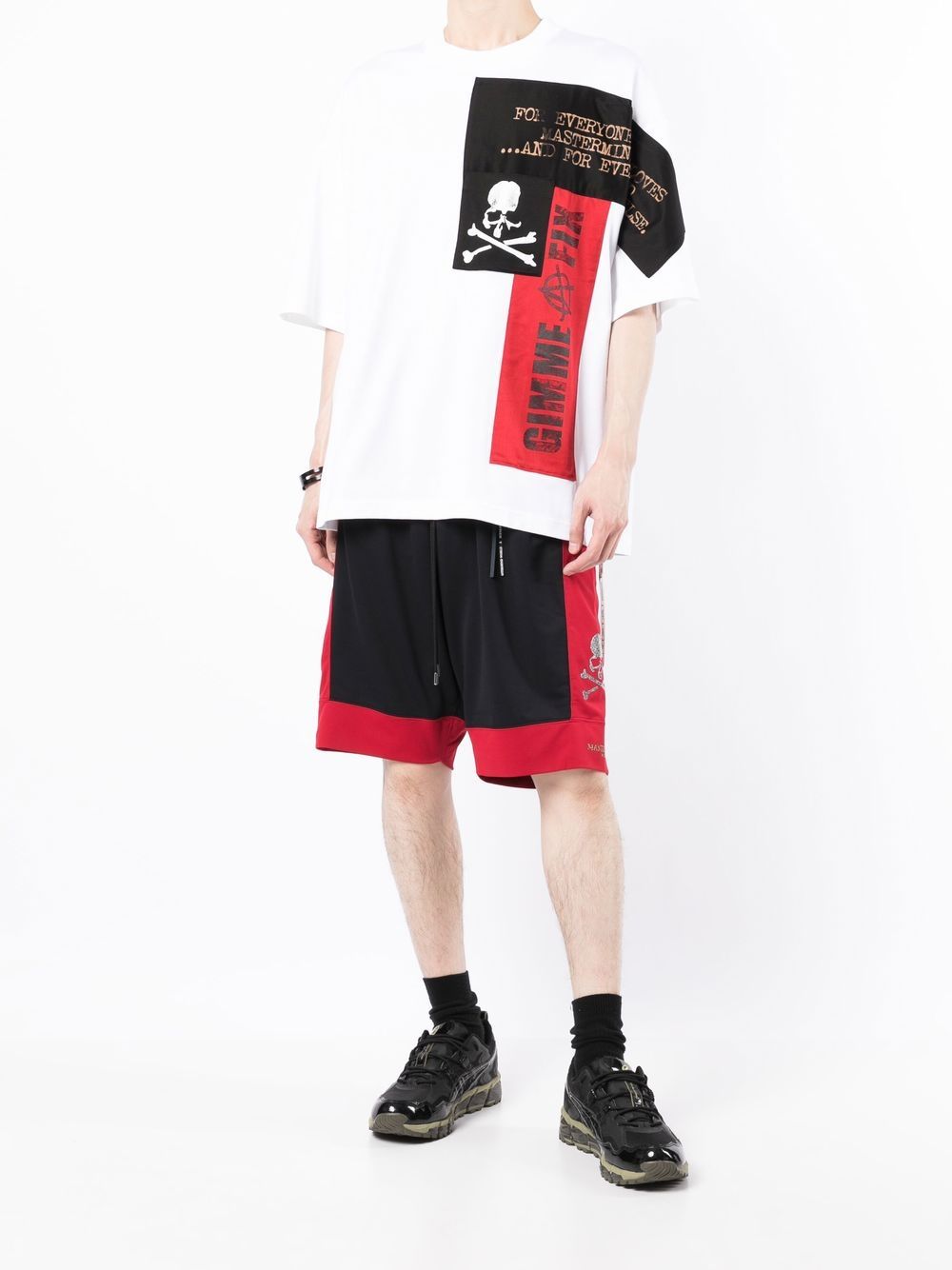 MASTERMIND WORLD Mastermind World Contrast-Trim Logo Shorts