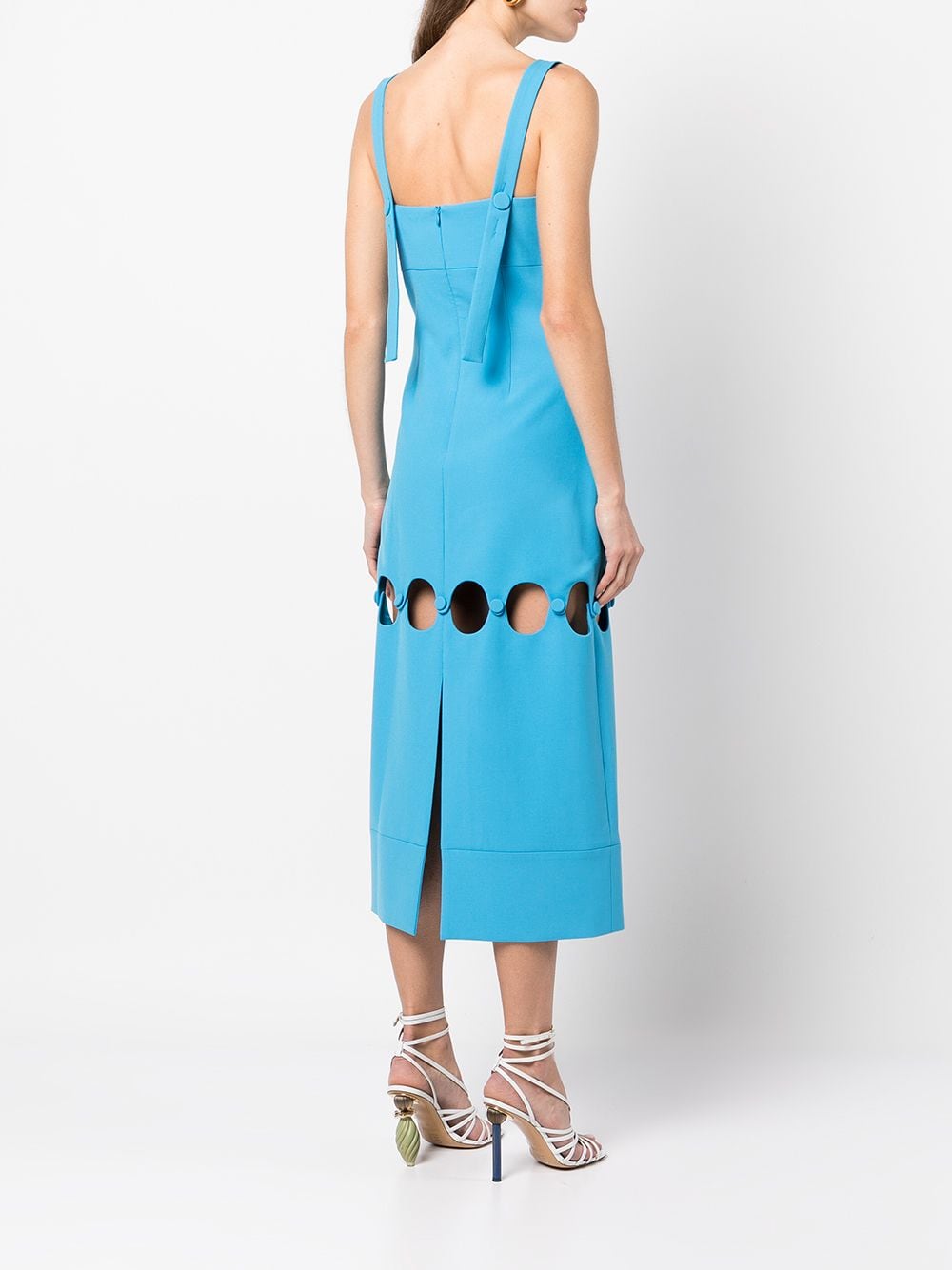 alexis coastal cutout midi dress Alexis Yellow Coastal Midi Dress by Alexis