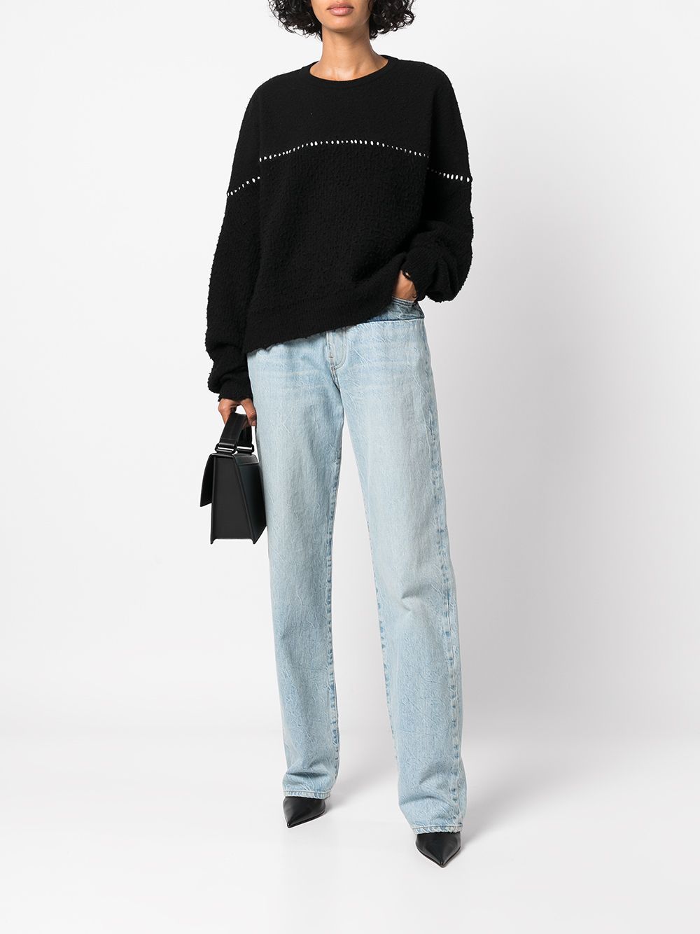 AMIRI AMIRI High-Rise Straight-Leg Jeans