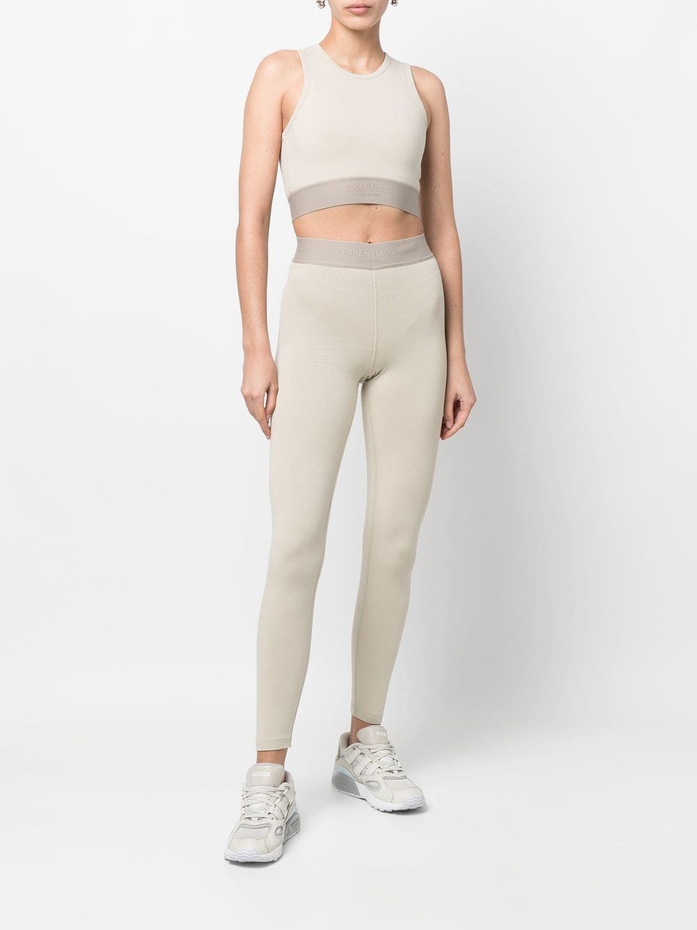 FEAR OF GOD FEAR OF GOD Logo-Waistband Leggings