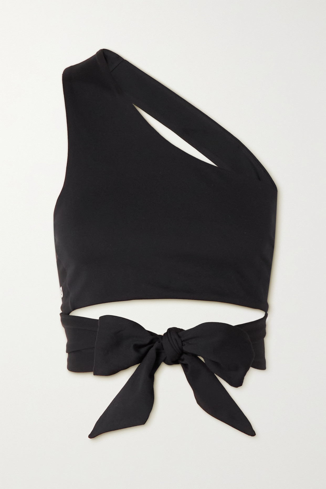 Buy LE ORE Tivoli One-shoulder Recycled Stretch Sports Bra - Black At ...