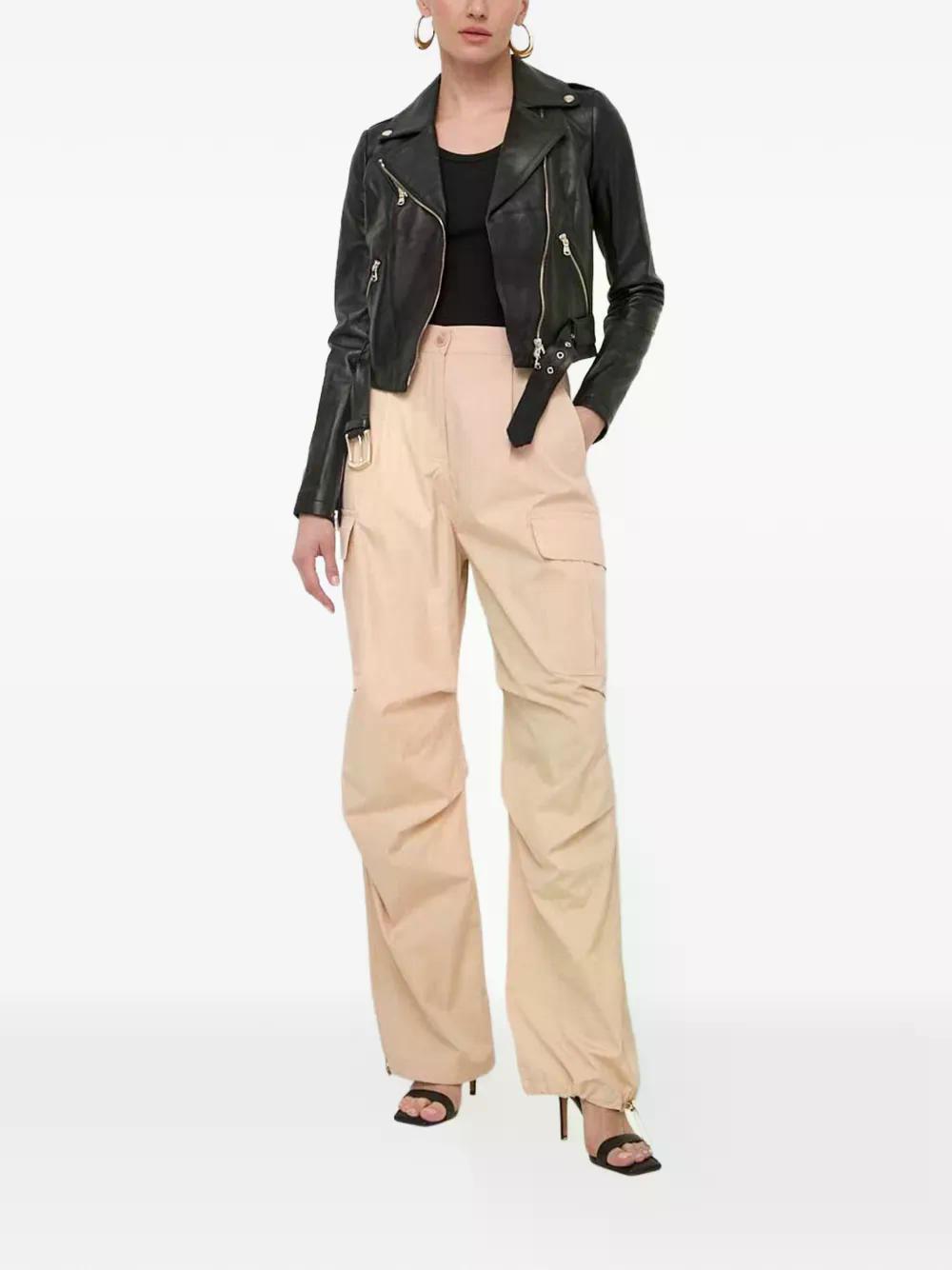 PATRIZIA PEPE Patrizia Pepe Long Sleeve Biker Jacket