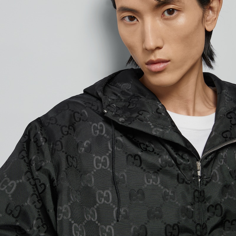 Gucci Off The Grid Hooded Jacket Ready-To-Wear - Black | Editorialist
