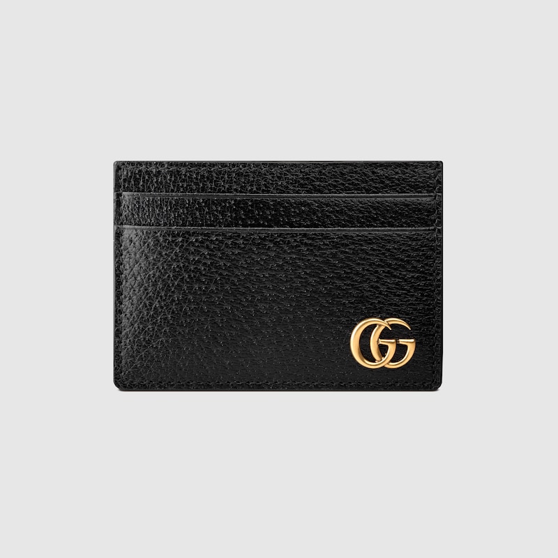 Gucci Gg Marmont Money Clip Leather - Gold | Editorialist