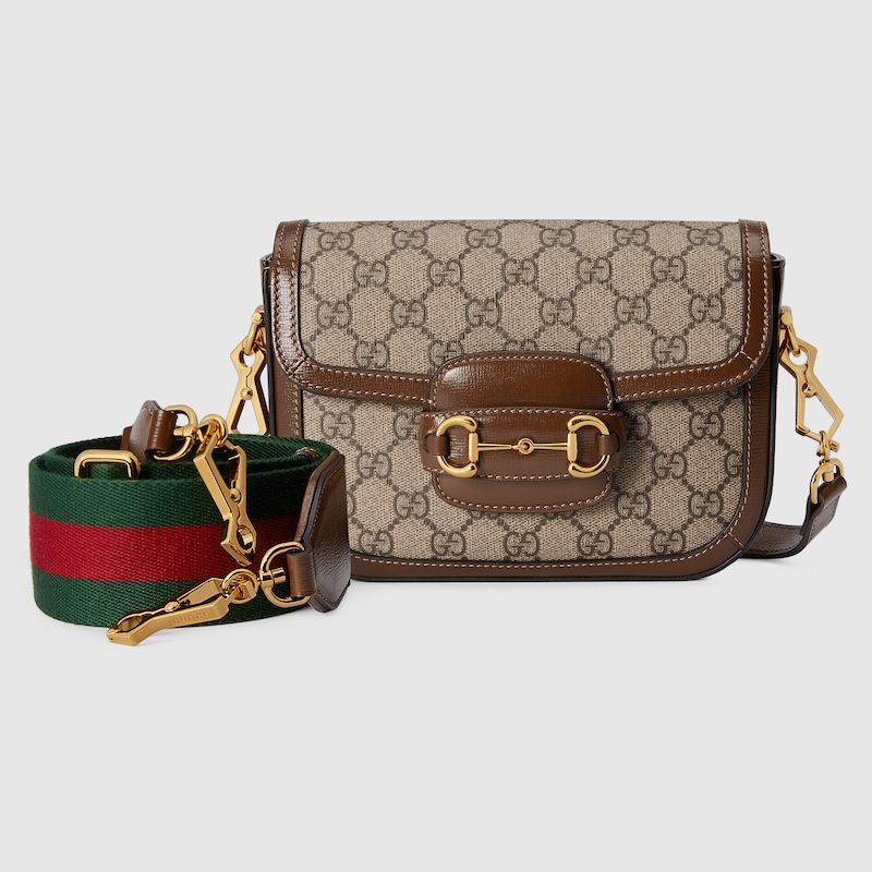 Gucci Horsebit 1955 Mini Shoulder Bag Purple Editorialist