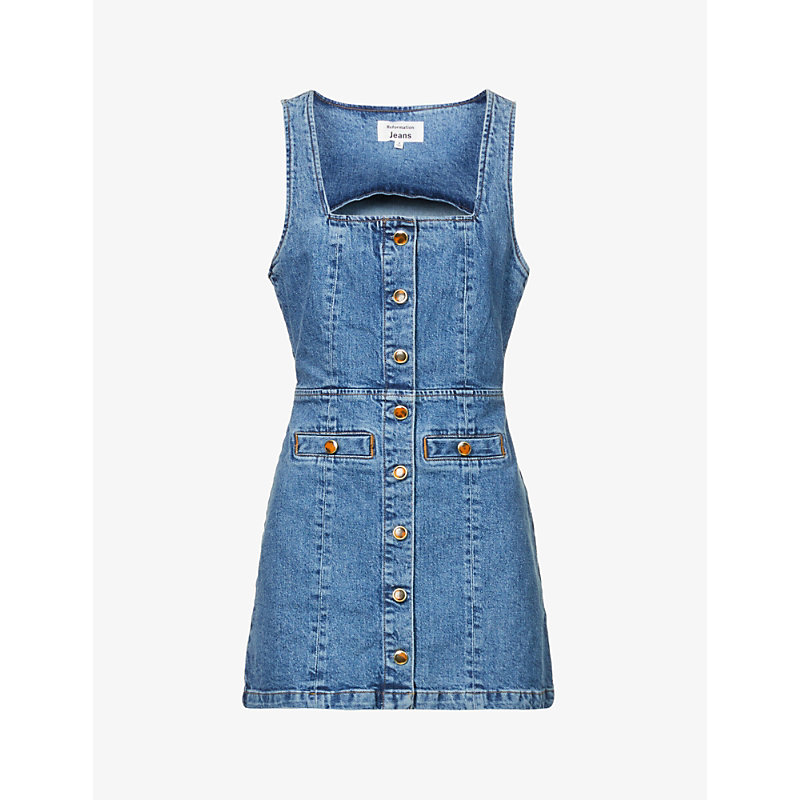 white christmas dresses MONTANA DENIM SHIRTDRESS - PETITE