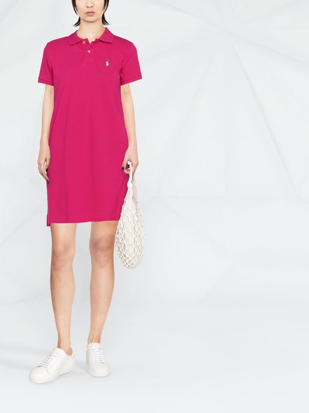 POLO RALPH LAUREN Polo Ralph Lauren Embroidered Polo-Pony Dress