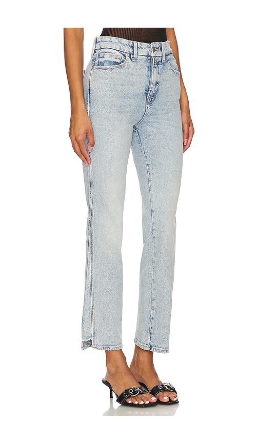 GOOD AMERICAN Good Curve Straight Jeans