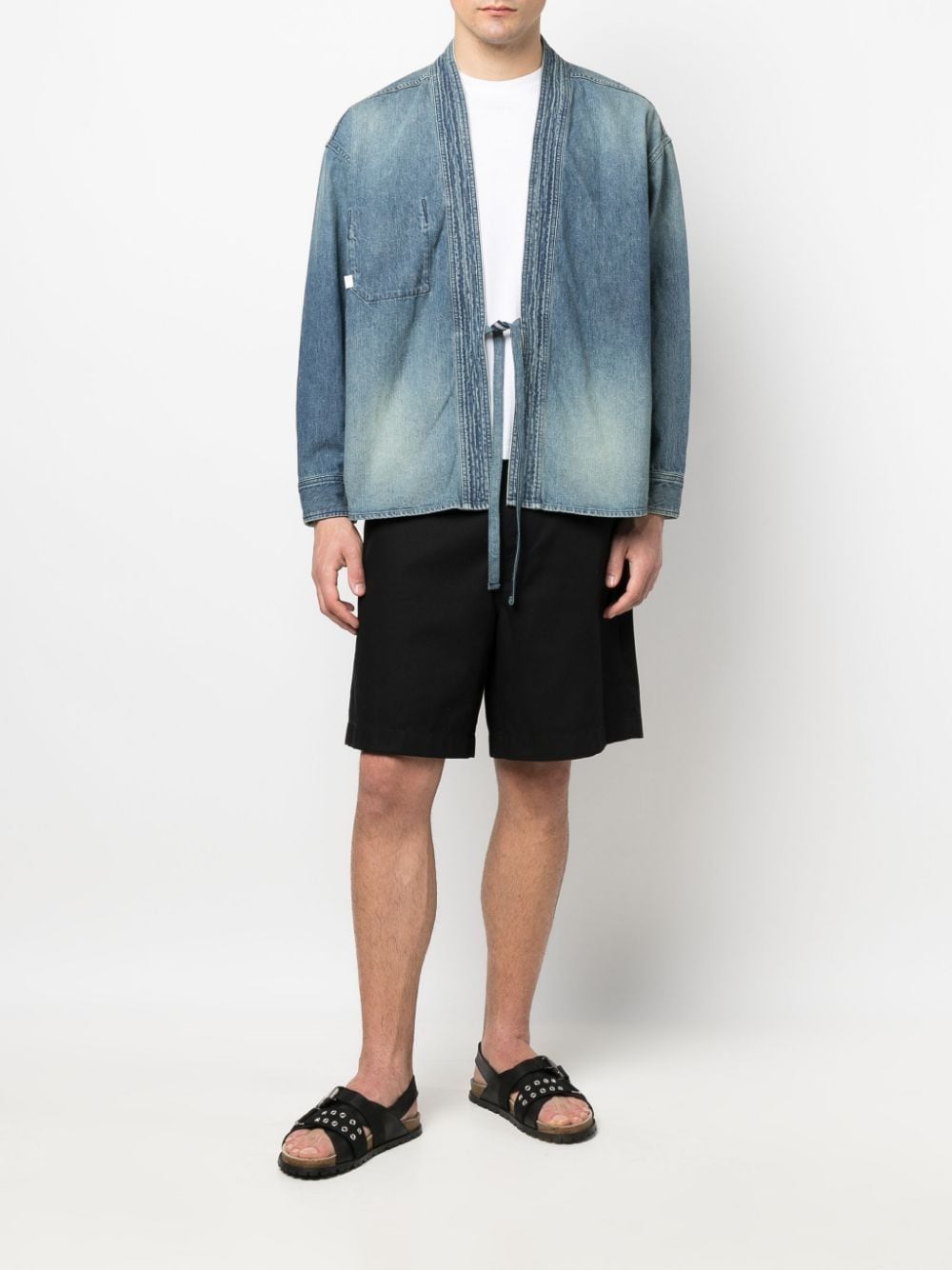AMBUSH AMBUSH Tie-Fastening Denim Jacket