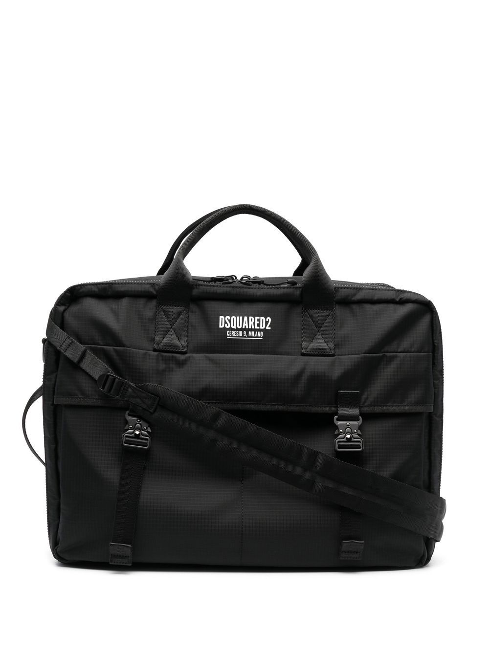 DSQUARED2 DSQUARED2 Ceresio 9 Logo-Print Briefcase