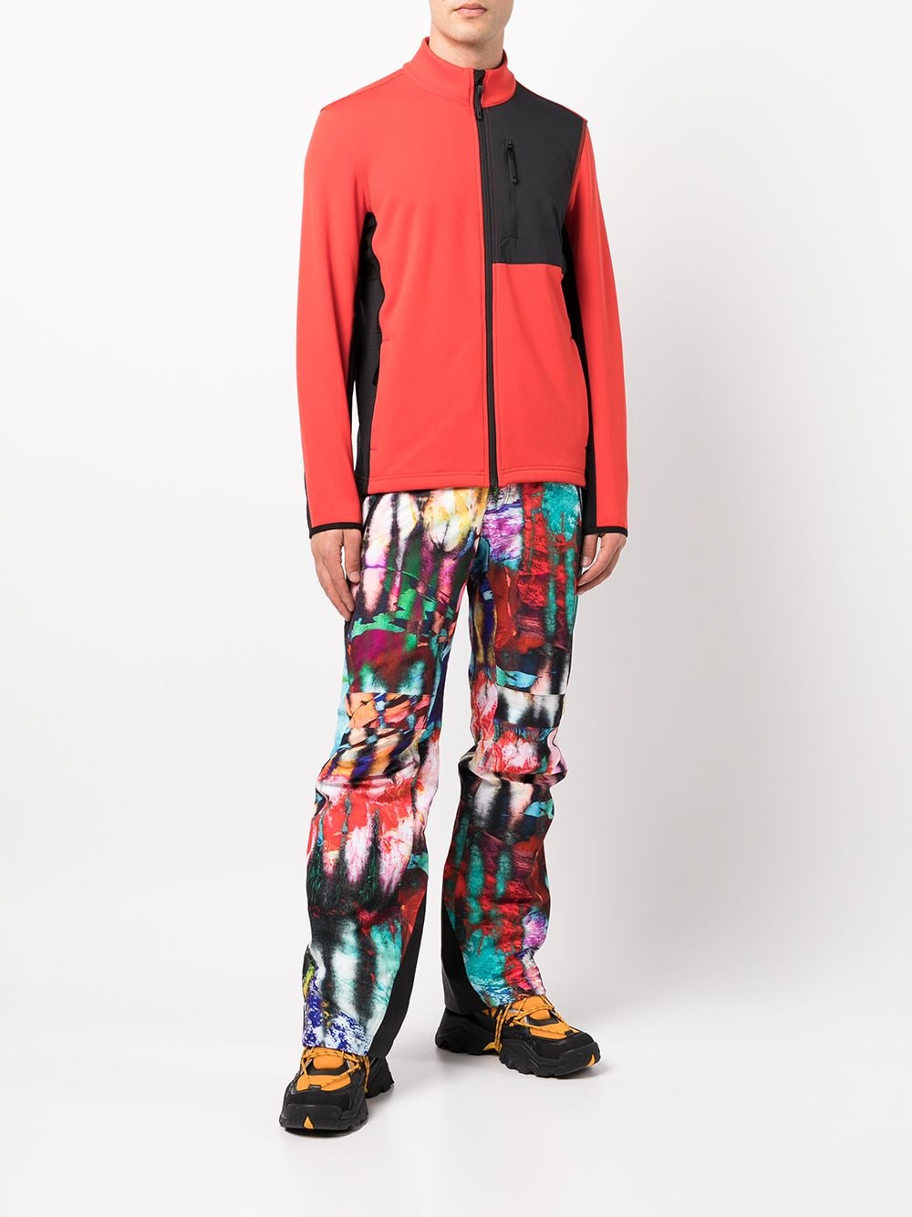 AZTECH MOUNTAIN Aztech Mountain Panelled Fleece Jacket