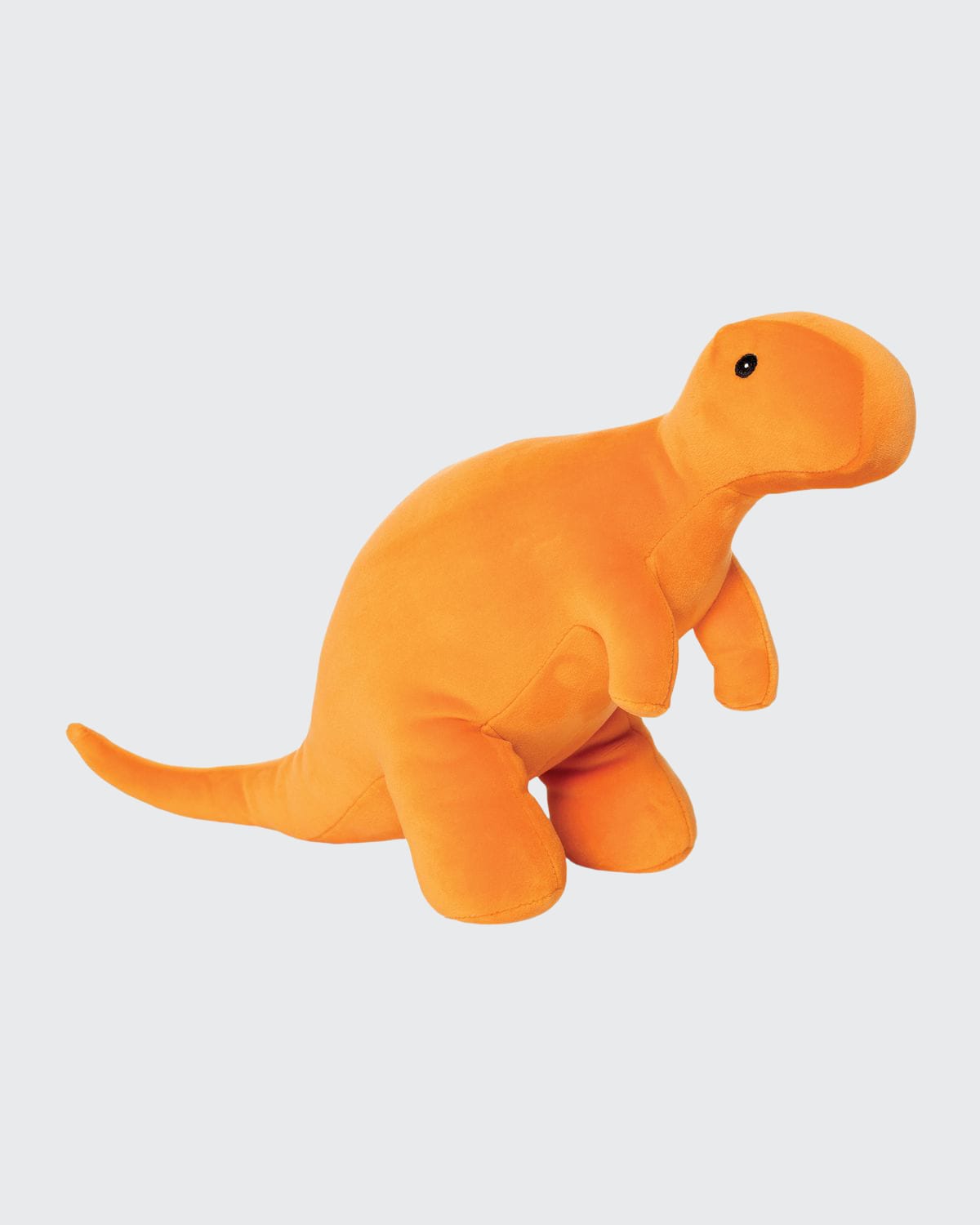 MANHATTAN TOY Growly Velveteen Dino T-rex Plush Toy - Orange | Editorialist