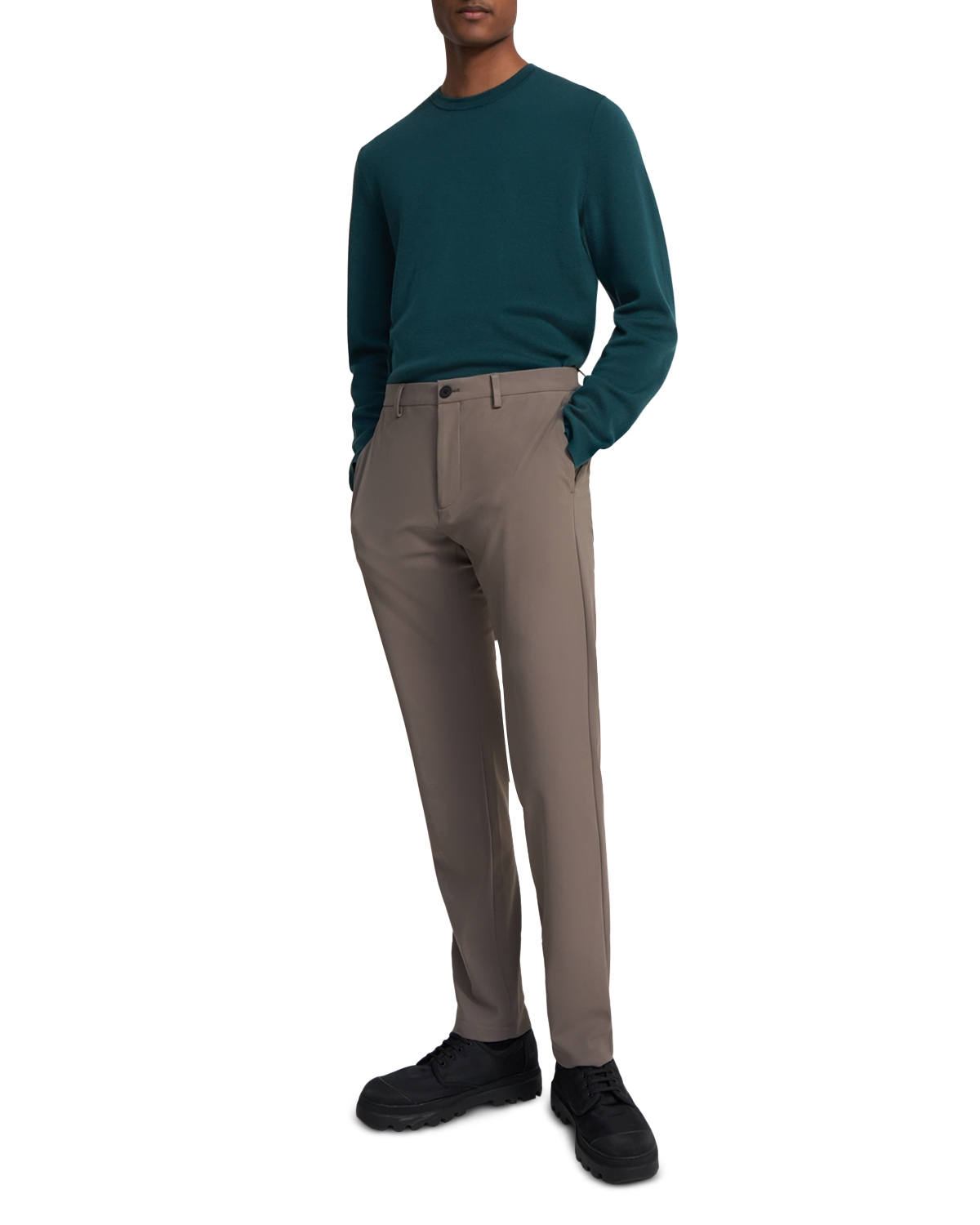 THEORY Zaine Slim Straight Stretch Pants