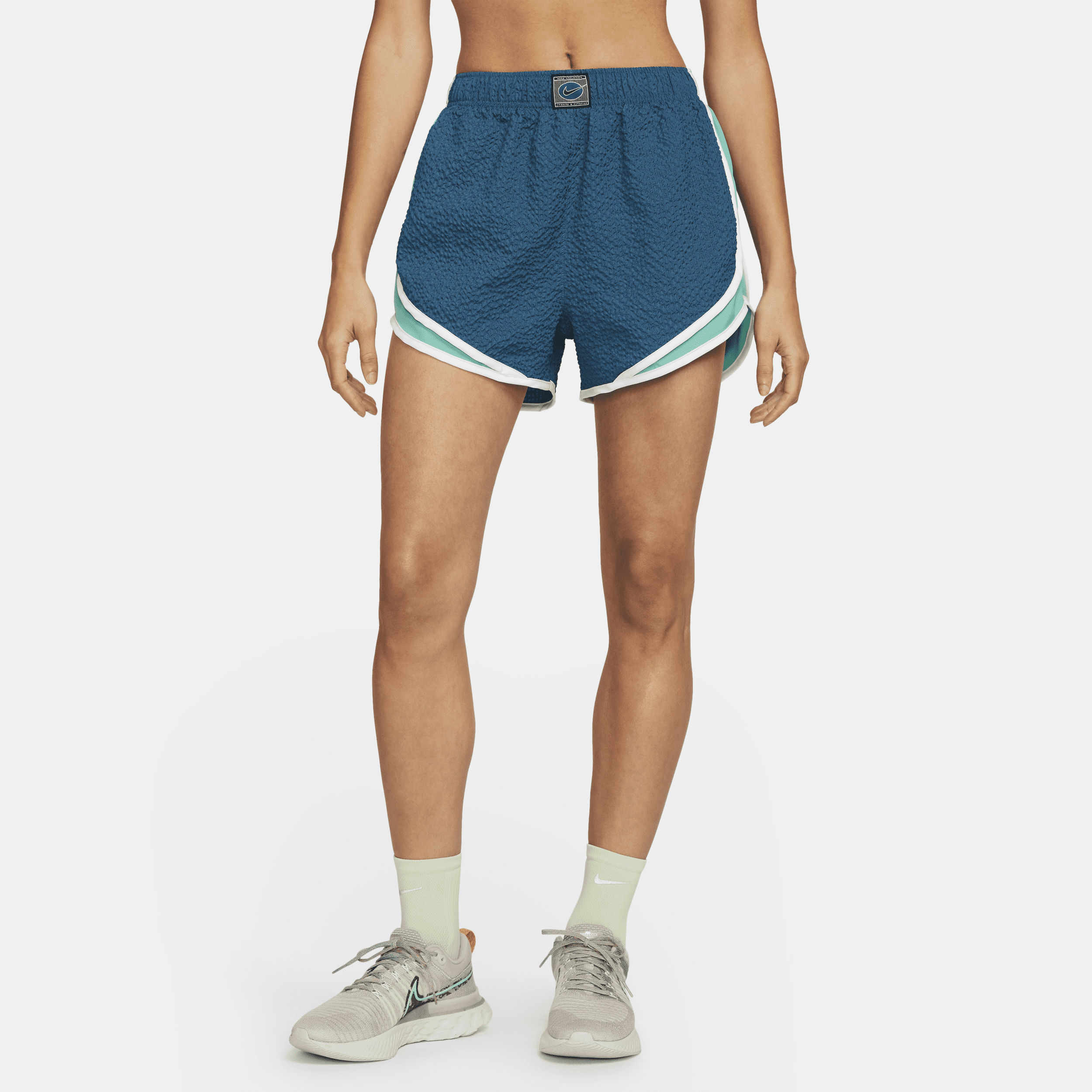 Buy Nike Tempo Icon Clash Running Shorts - Blue At 42% Off | Editorialist