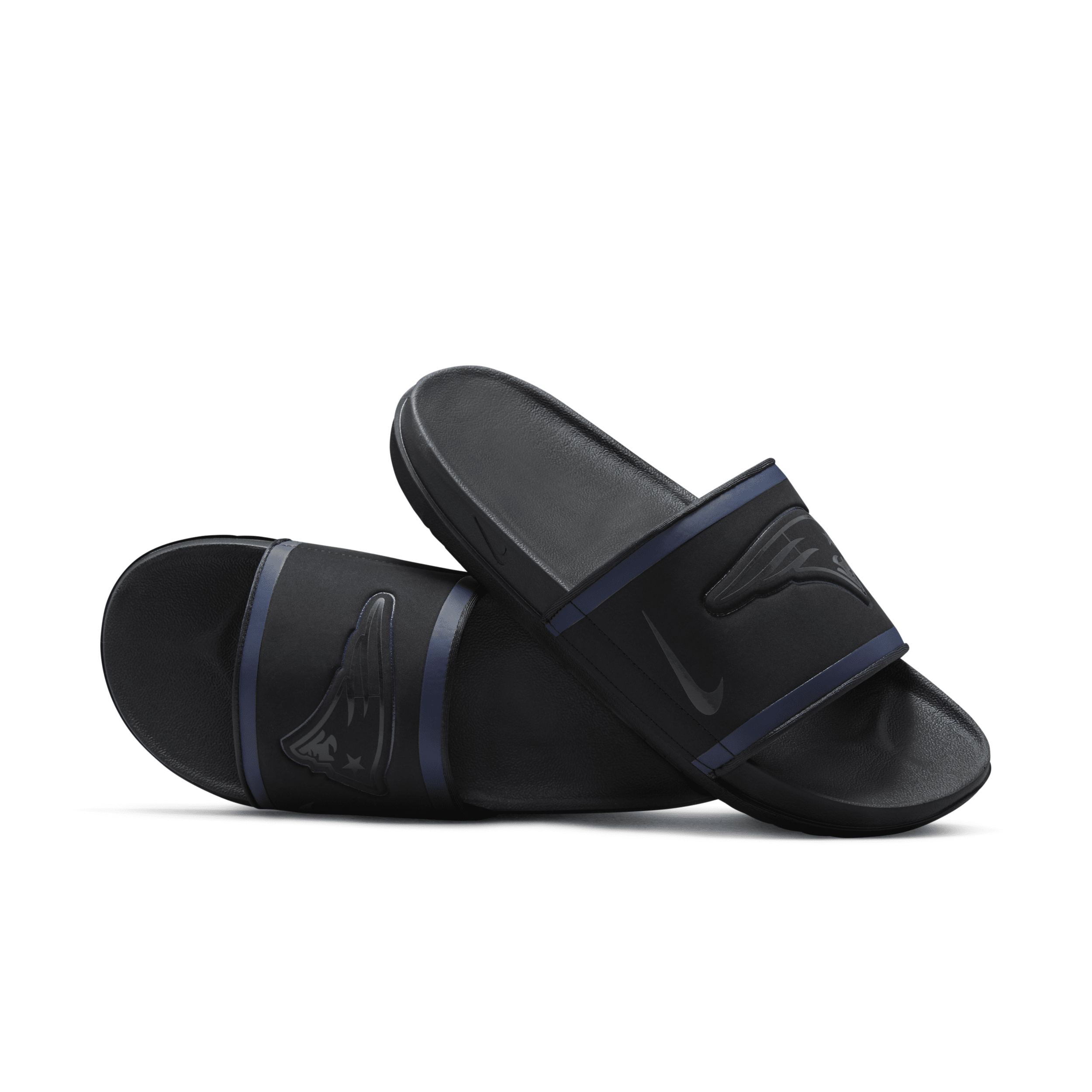 Nike Offcourt Slide Patriots Mens 13 NFL Sandals DD0541-002 Anthracite New England Patriots Nike Team Off-Court | Mercari main image 3