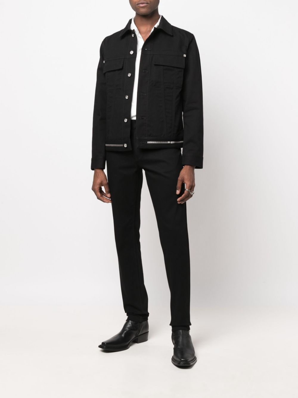 GIVENCHY Givenchy 4G Chain-Embellished Skinny Jeans