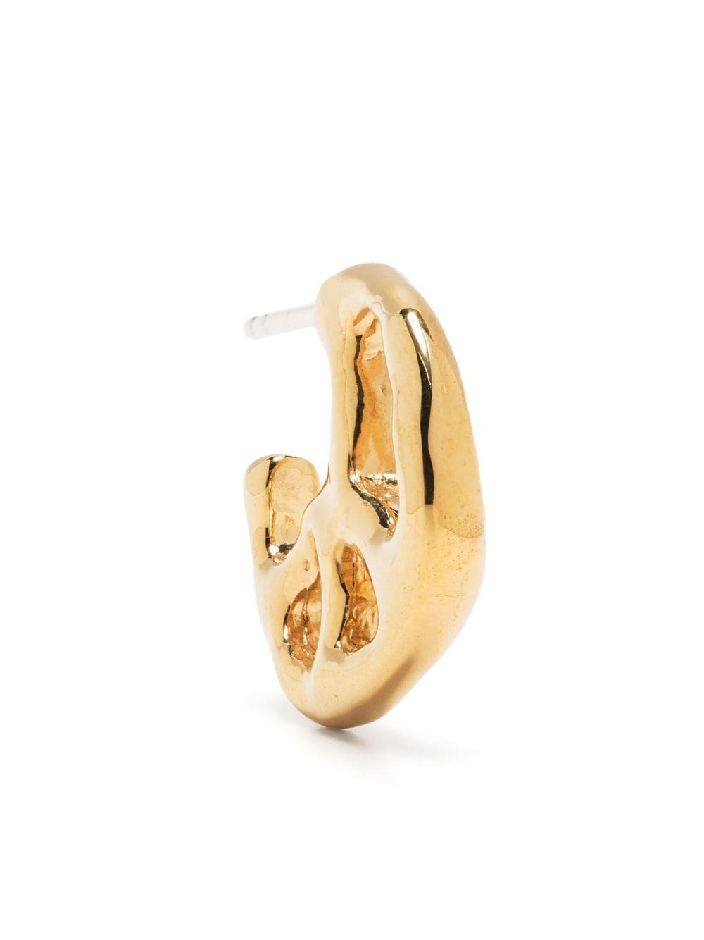 Ambush Peace-Hoop -Plated Earring In Gold - 50% Off | Editorialist