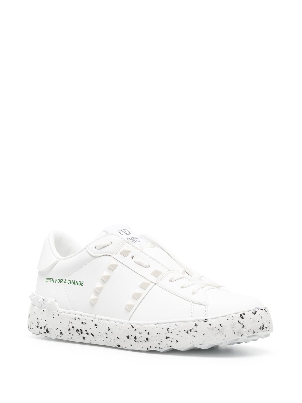 Valentino Garavani Open For A Change Rockstud Low-Top Sneakers In