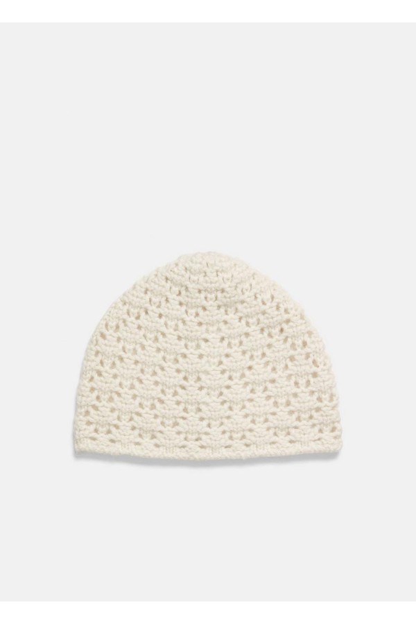 Vince Crochet Knit Beanie In Natural - 50% Off | Editorialist display picture 2