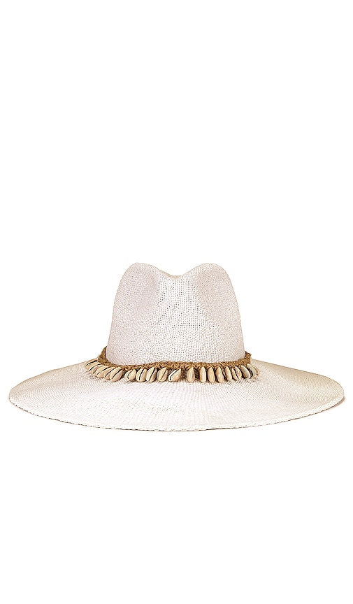 NIKKI BEACH Barbados Straw Hat - White | Editorialist display picture 1