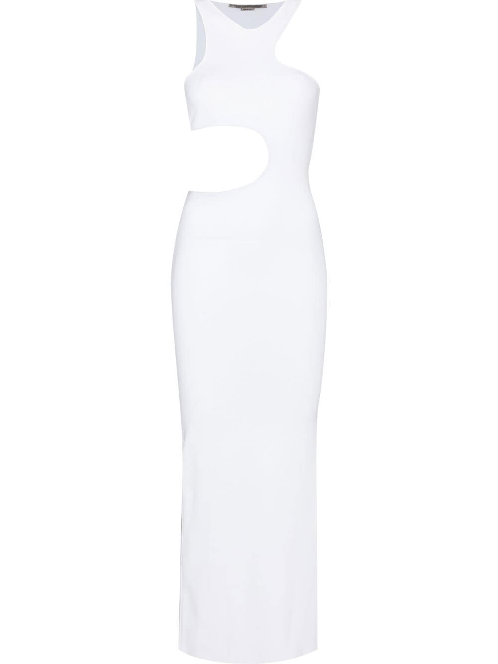 Stella Mccartney Cut-Out Detail Off-Shoulder Dress In White - 68% Off |  Editorialist