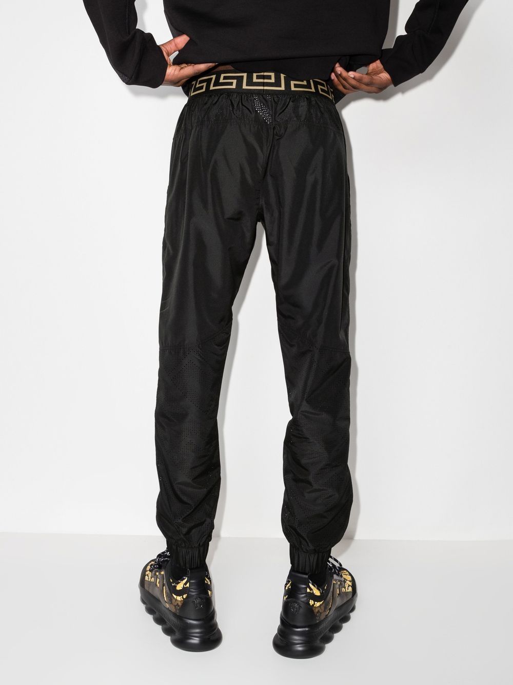 Greca-detail Track Pants