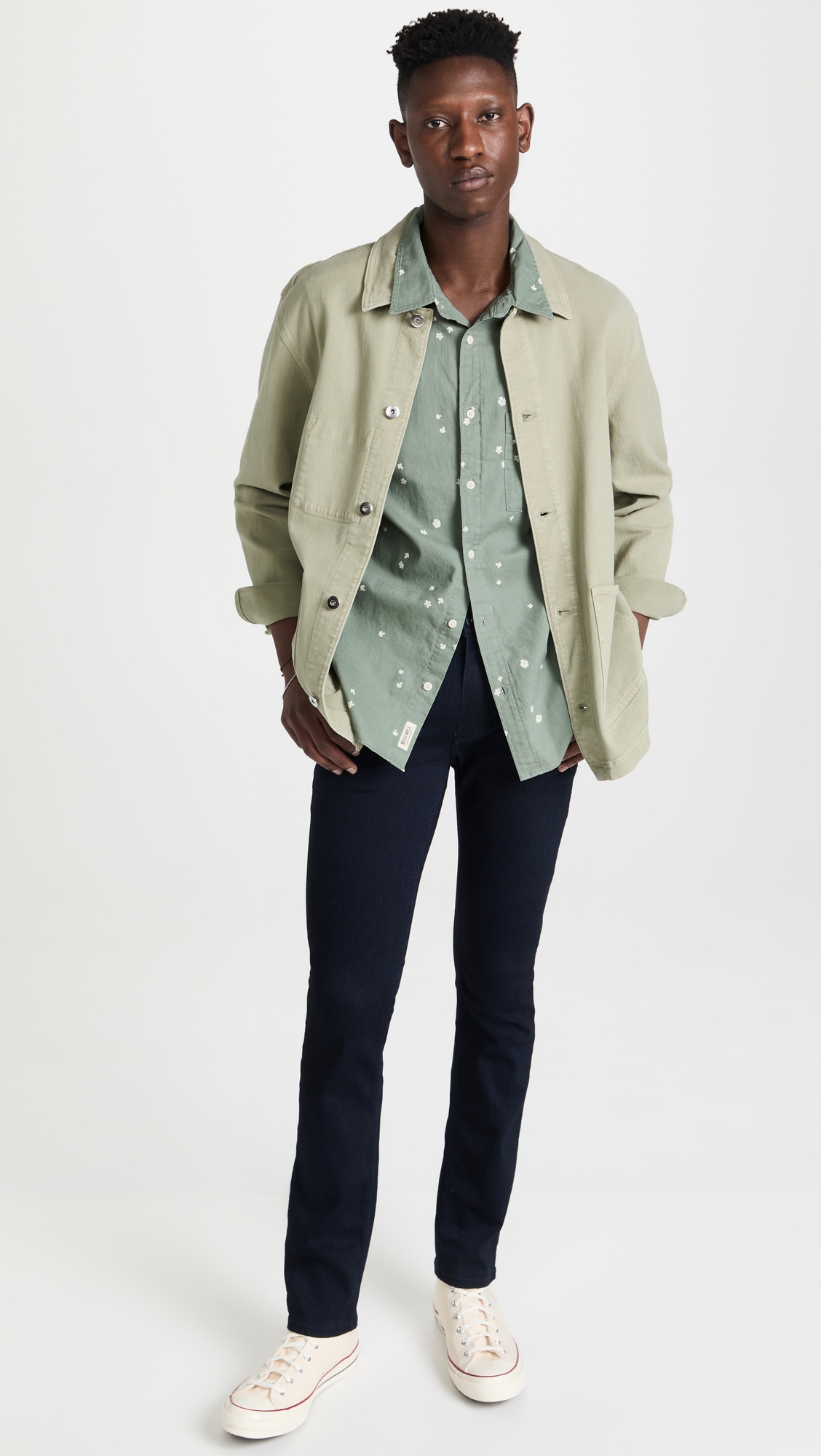PAIGE PAIGE Federal Transcend Slim Straight Jeans