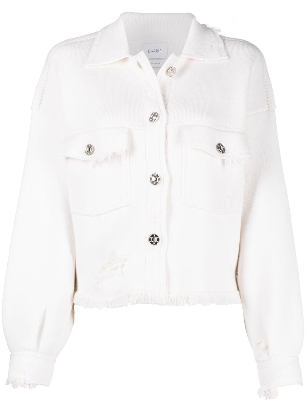 BARRIE Barrie Fringed Denim Jacket