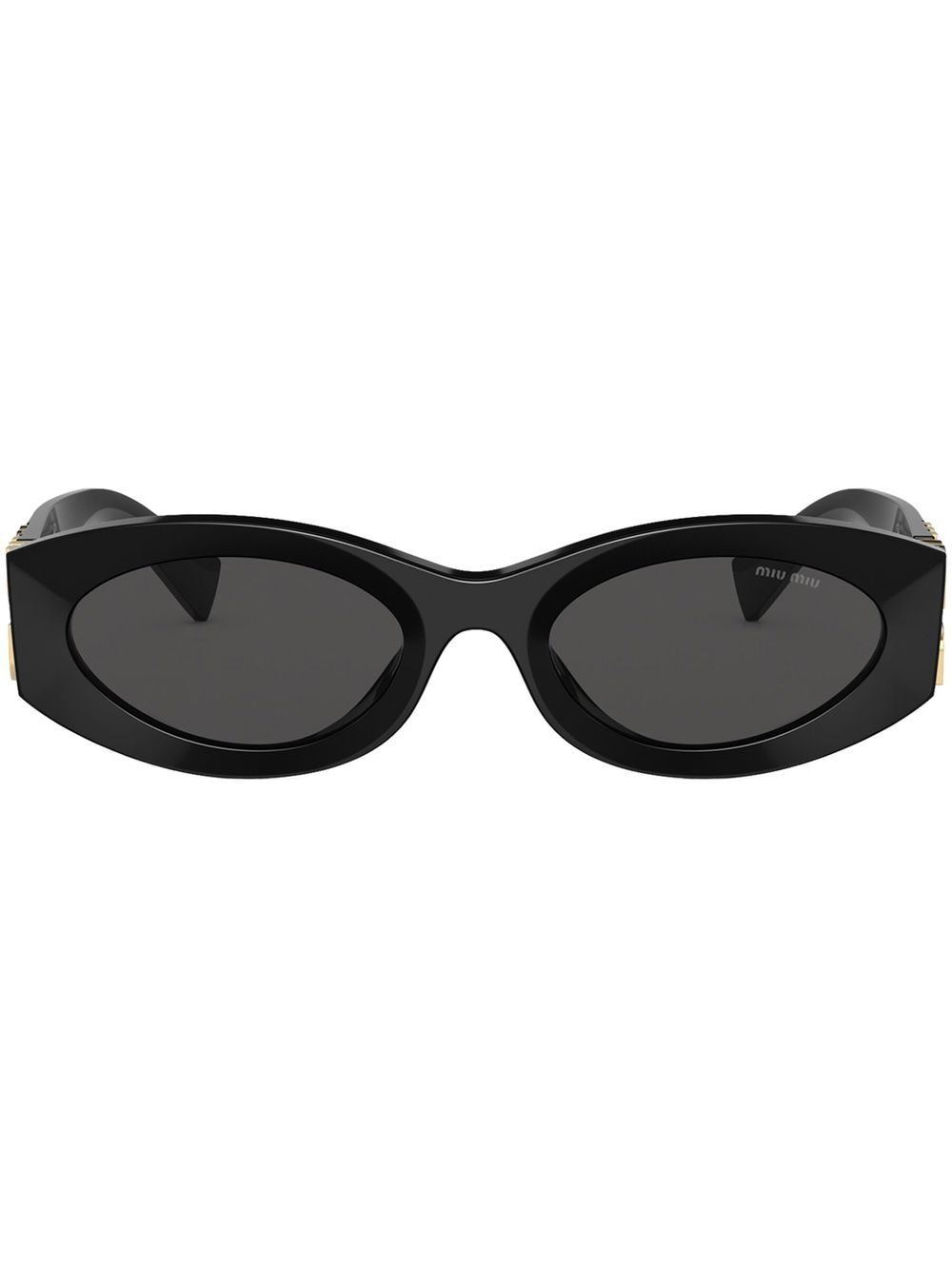 Viral Miu Miu Black Cat-Eye Sunglasses Miu Miu Eyewear Black Cat-Eye Sunglasses Miu Miu main image 4