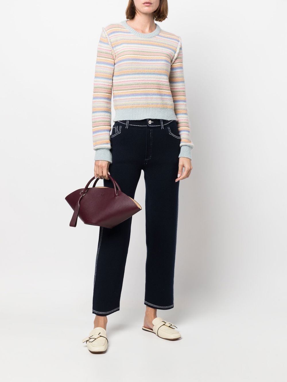 BARRIE Barrie High-Rise Straight-Leg Trousers