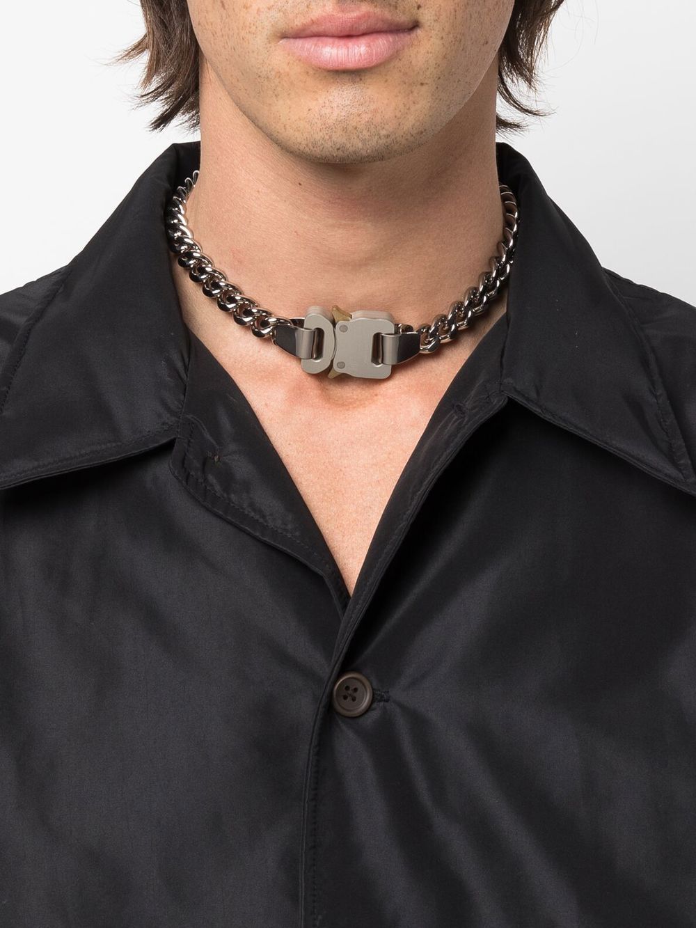 Buy 1017 Alyx 9sm Hero 4x Chain Necklace - Green At 50% Off