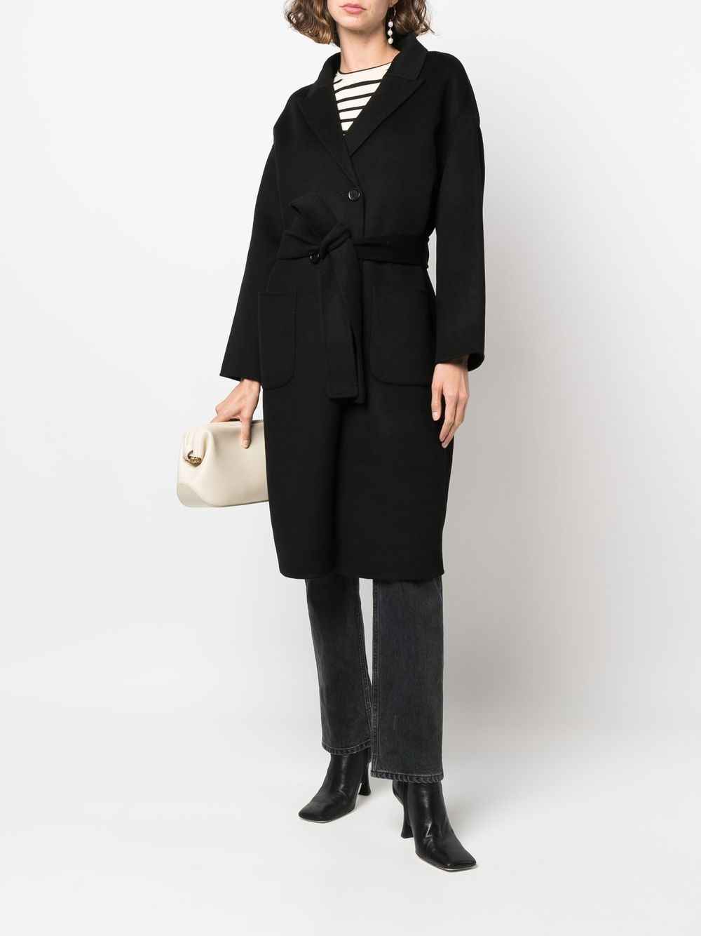 ANINE BING ANINE BING Belted Double-Breasted Coat
