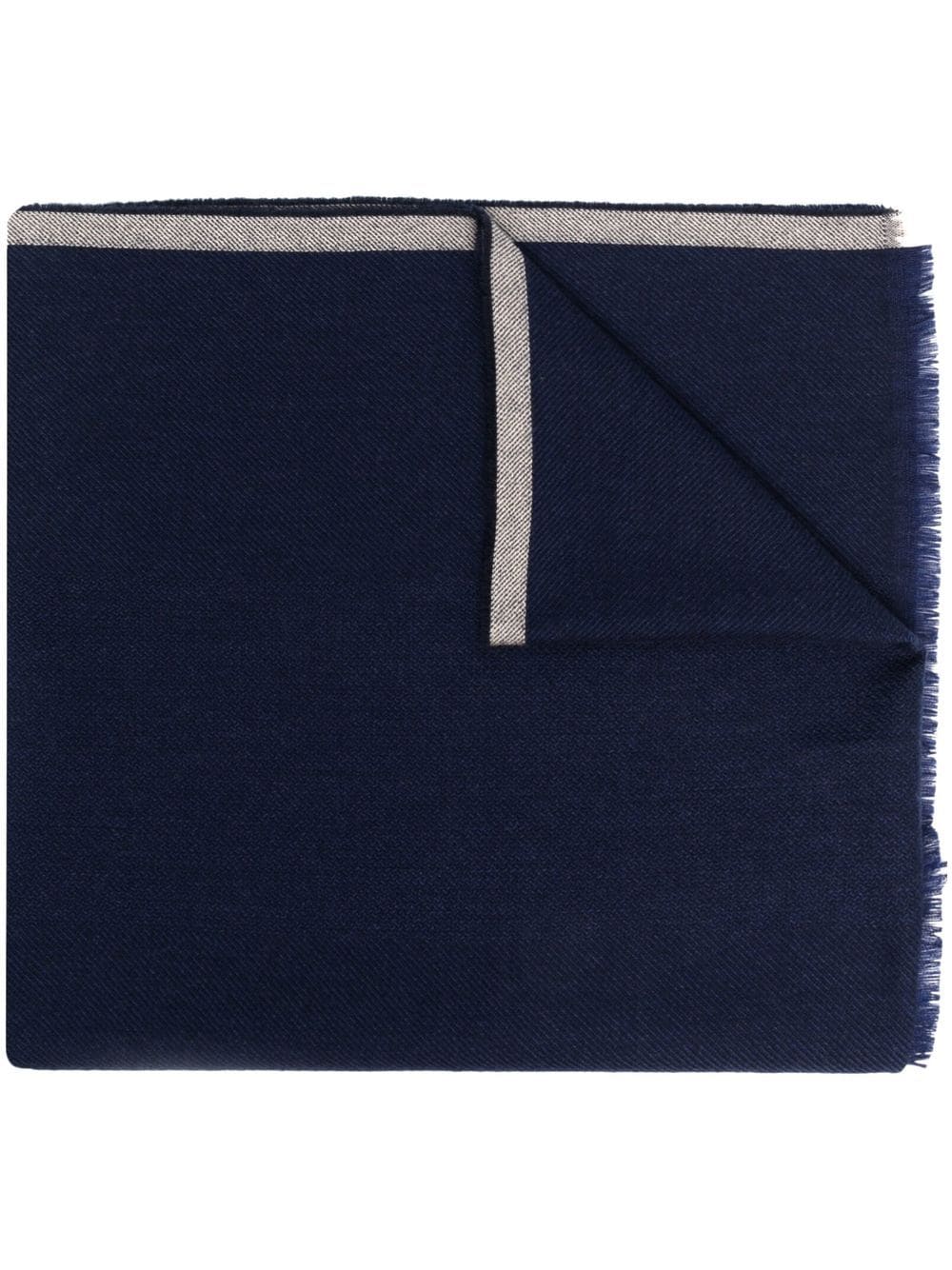 BRUNELLO CUCINELLI fringed-edge scarf