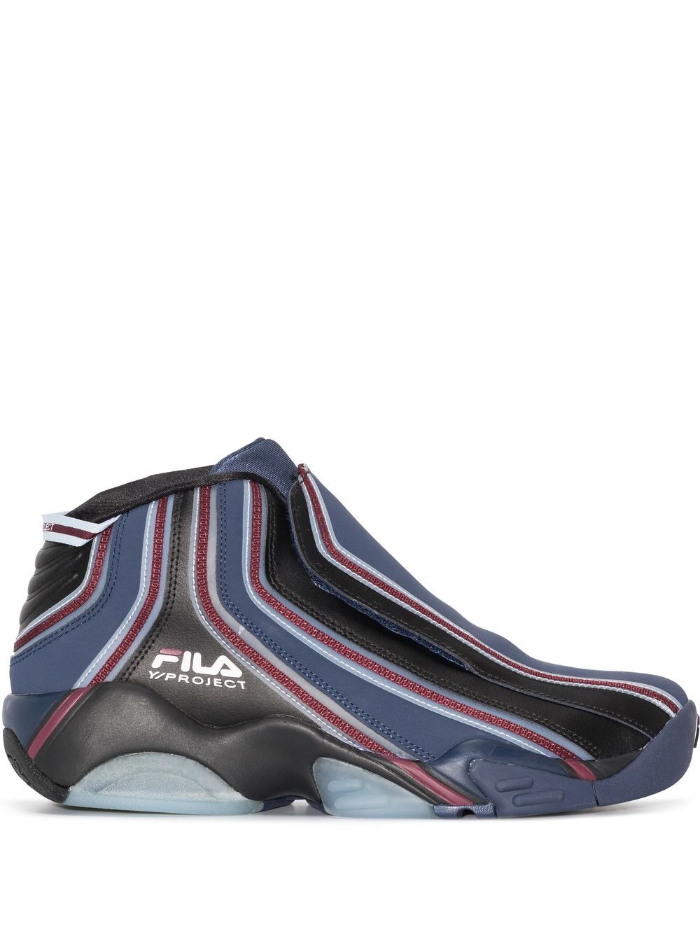 Y/Project X Fila Yp Stackhouse Panelled Sneakers In Blue - 68% Off