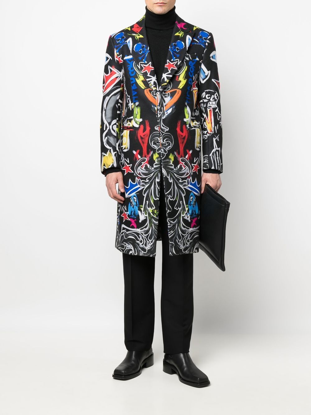 PHILIPP PLEIN Philipp Plein Agnelli Single-Breasted Coat