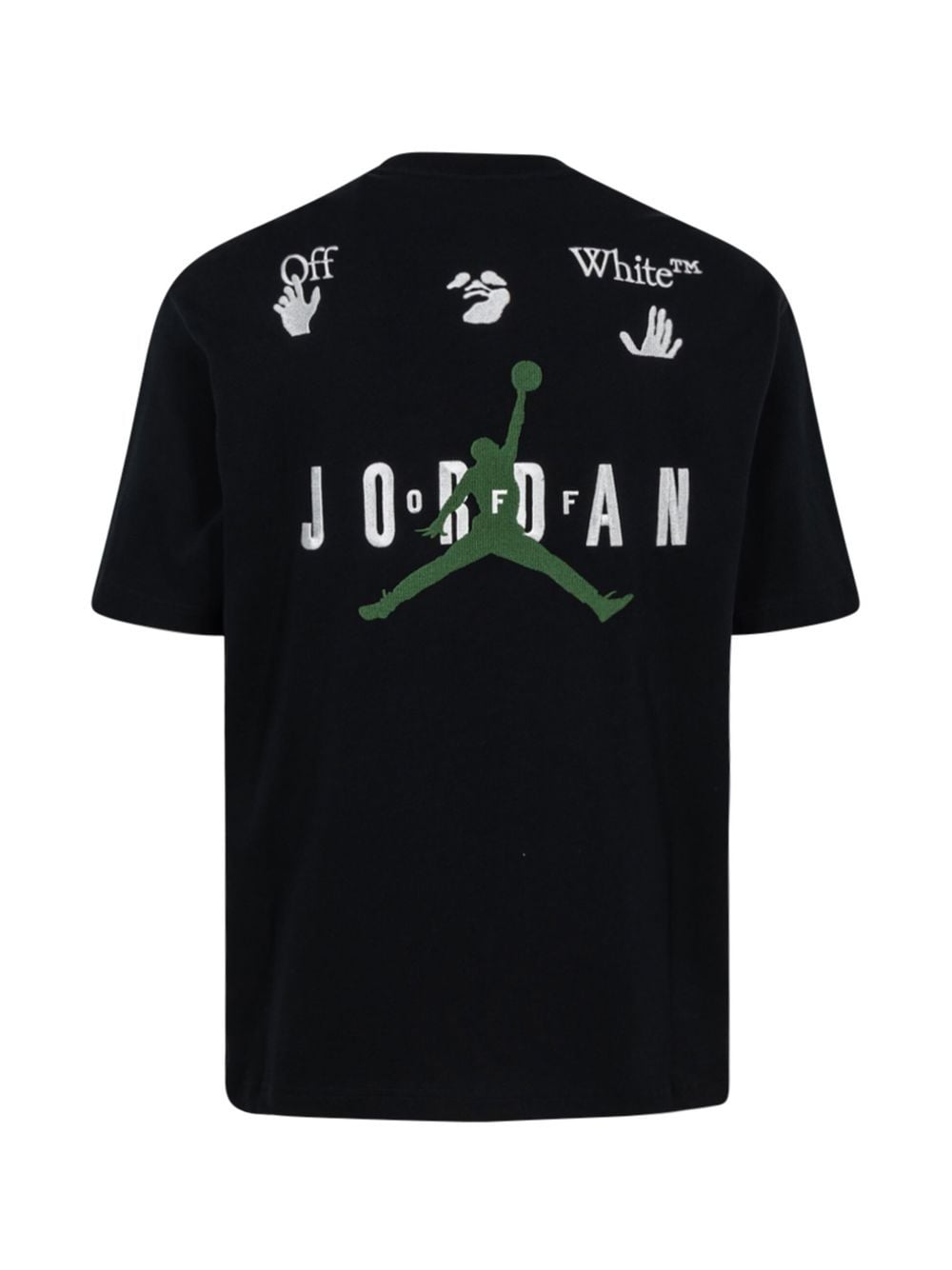 JORDAN Off-White ショートスリーブ トップ XXL Jordan X Off-White Short-Sleeve T-Shirt - Black | Editorialist