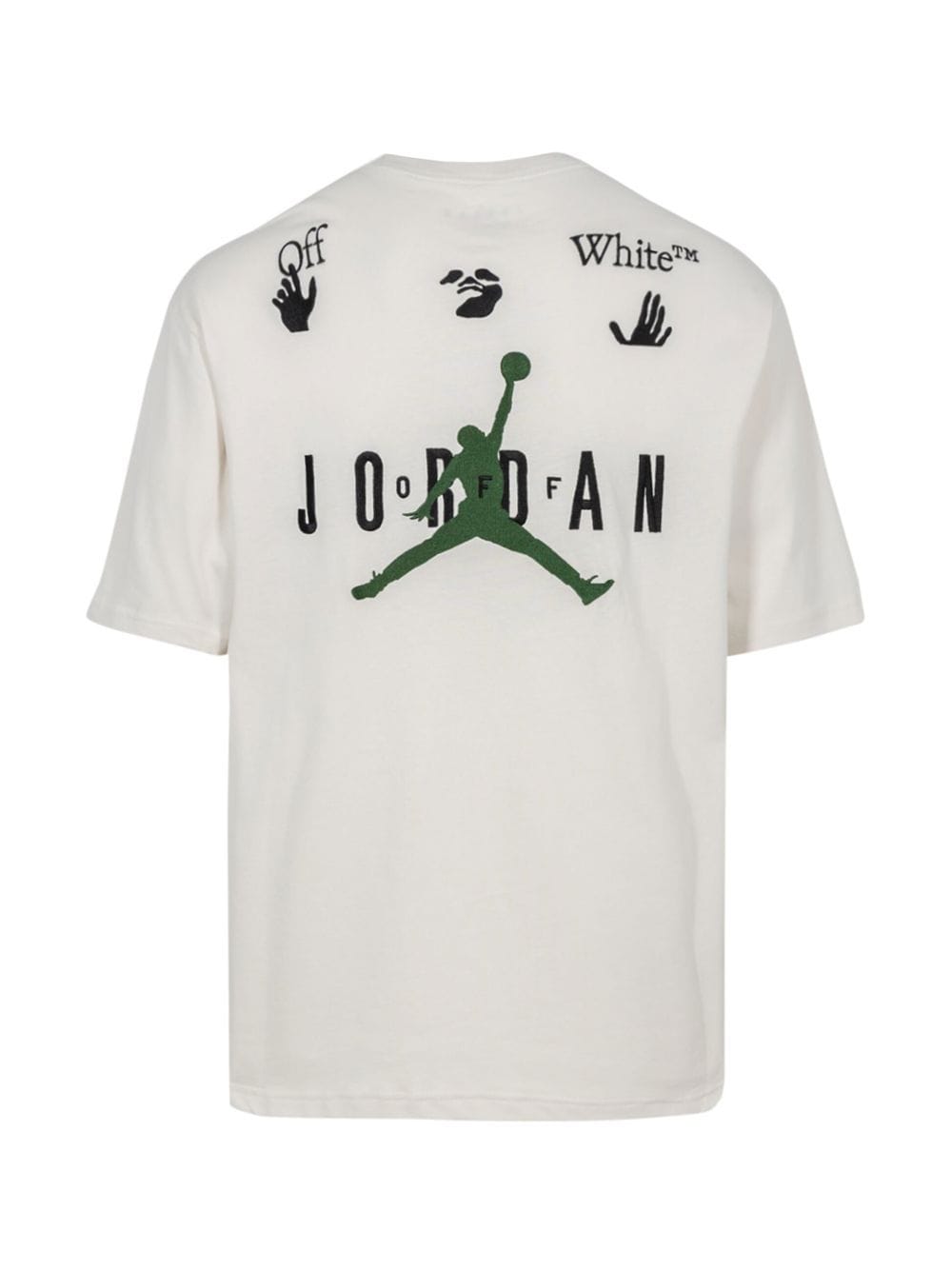 Jordan X Off- Short-Sleeve T-Shirt - White | Editorialist