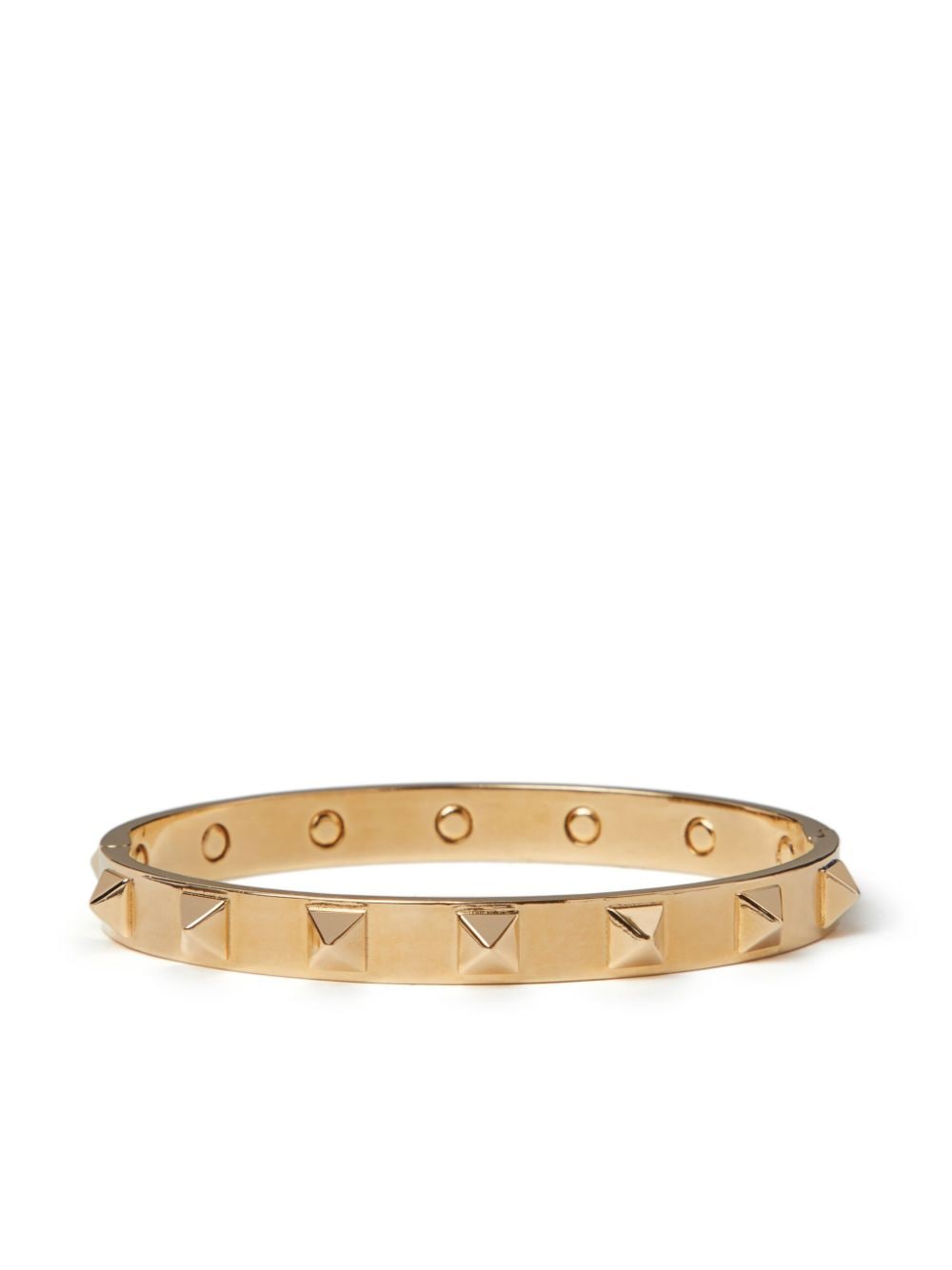 Valentino Garavani Rockstud Metal Bangle - Gold | Editorialist