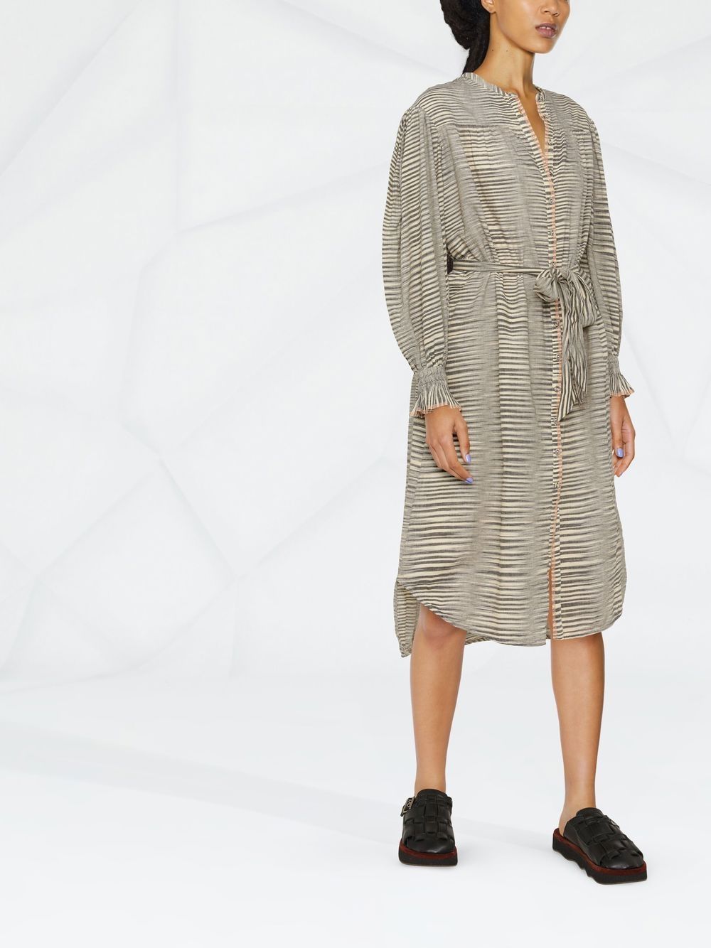 ULLA JOHNSON Ulla Johnson Fiora Striped Shirt Dress