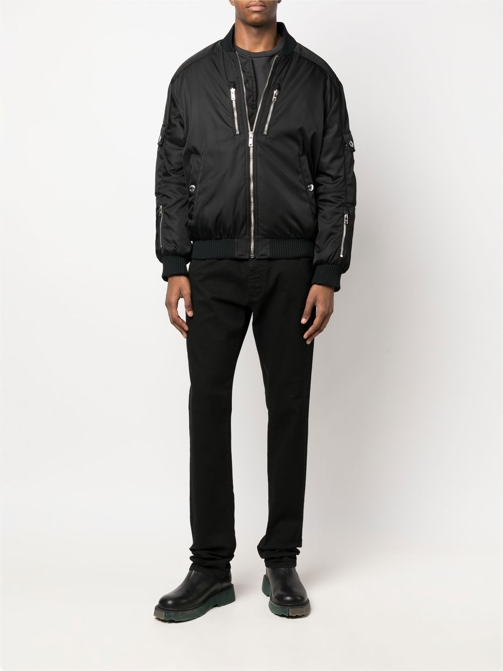 BILLIONAIRE Mid-Rise Straight Leg Jeans