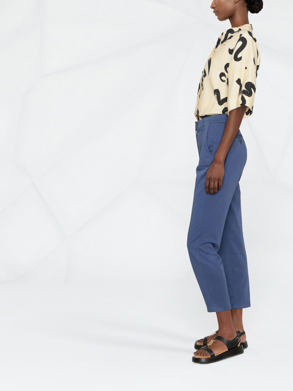 JACOB COHEN Jacob Cohën Slim-Fit Cropped Trousers