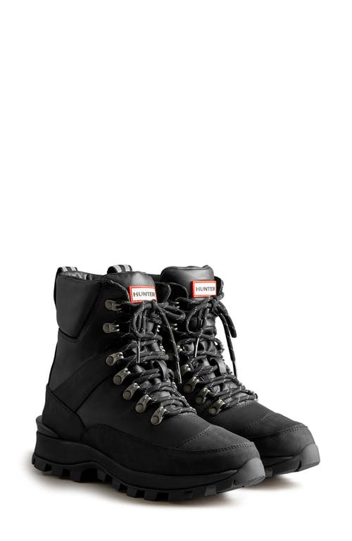 Hunter Insulated Commando Boot - Black | Editorialist