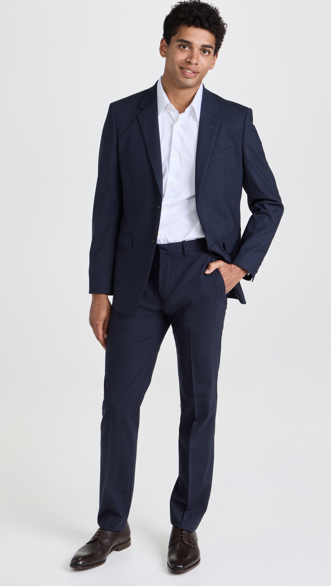 THEORY sylvain good cotton shirt