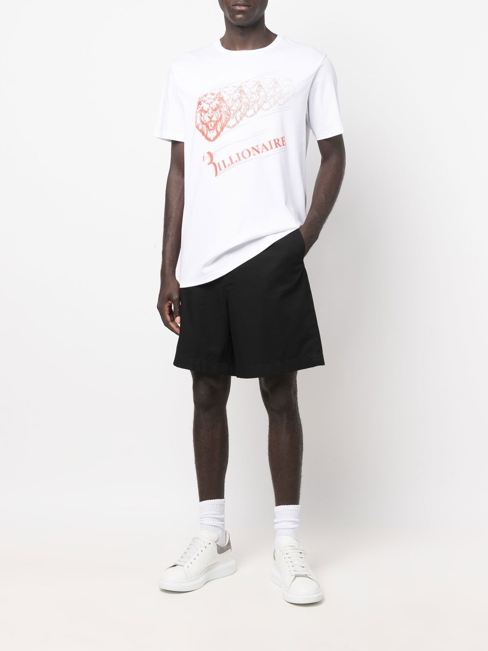 BILLIONAIRE logo-print cotton t-shirt