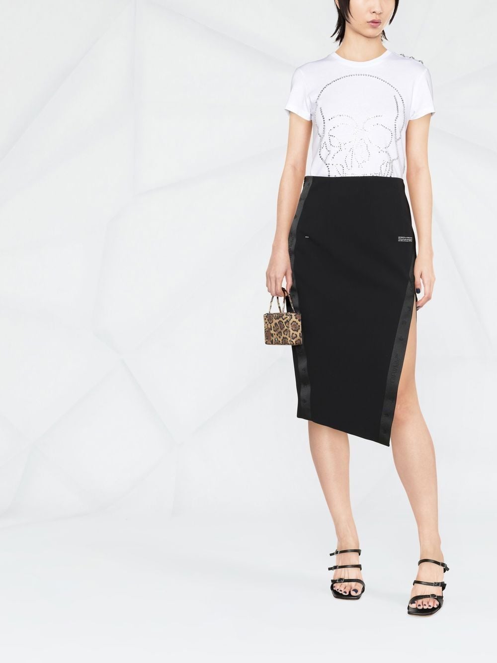 PHILIPP PLEIN Crystal-Embellished T-Shirt